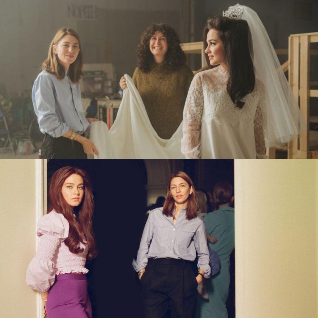 Sofia Coppola, costume designer Stacey Battat and Cailee Spaeny on the ...