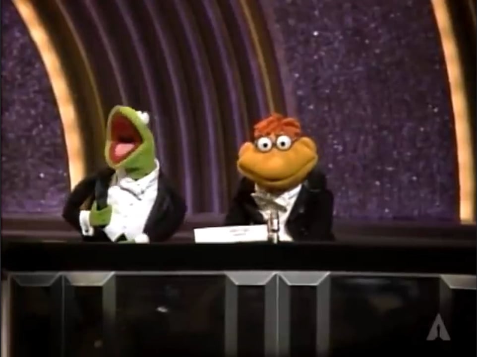 The Muppets appearing at the Emmys in 1979 and the Oscars in 1986 - F*XOXO