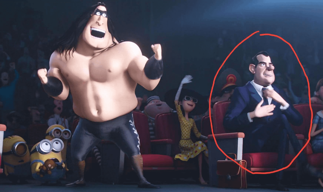 Richard Nixon in “Minions” (2015). A guy you can trust – F*XOXO