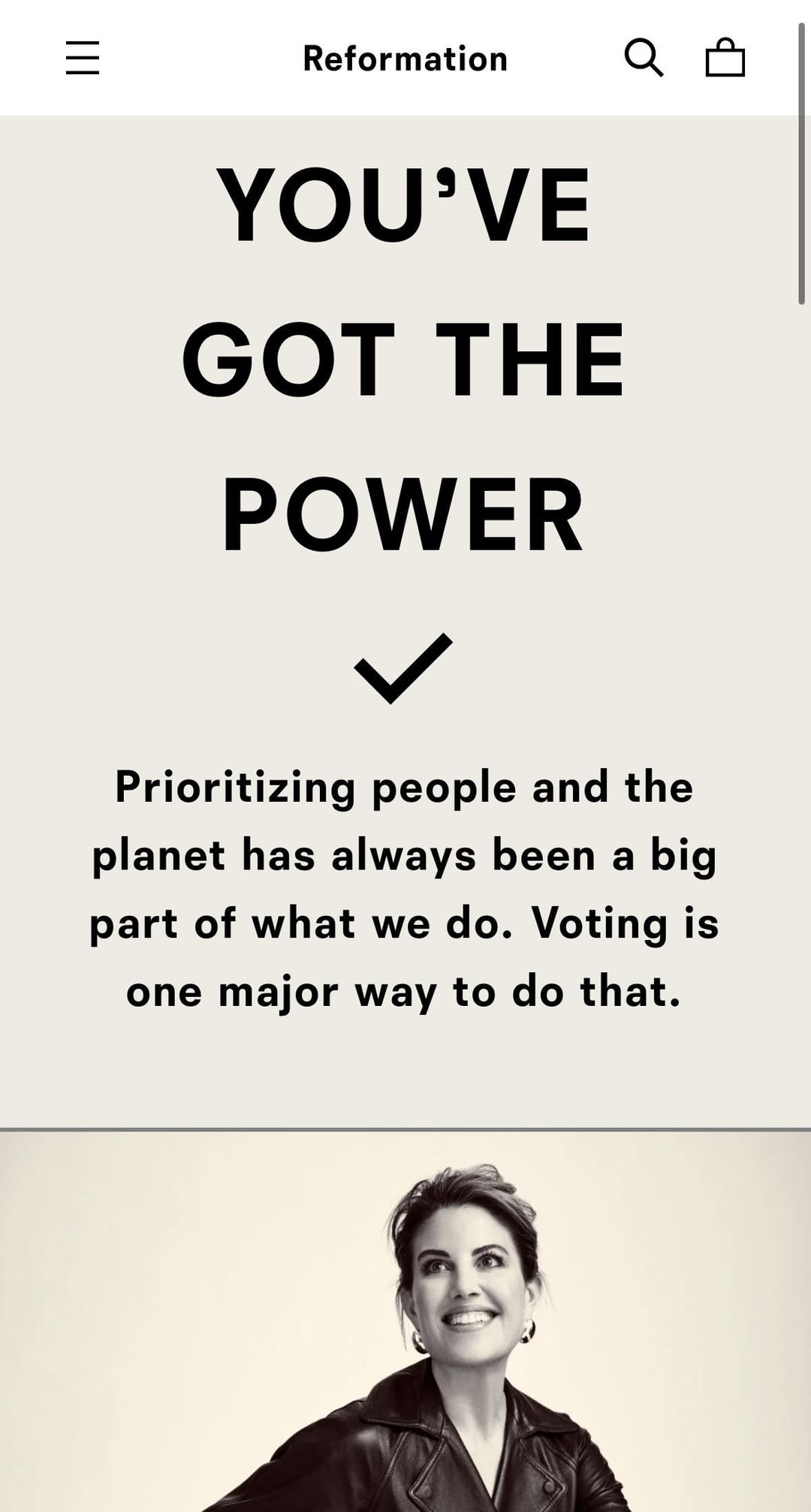 Monica Lewinsky and Reformation Partner in New Campaign for Vote.org in ...