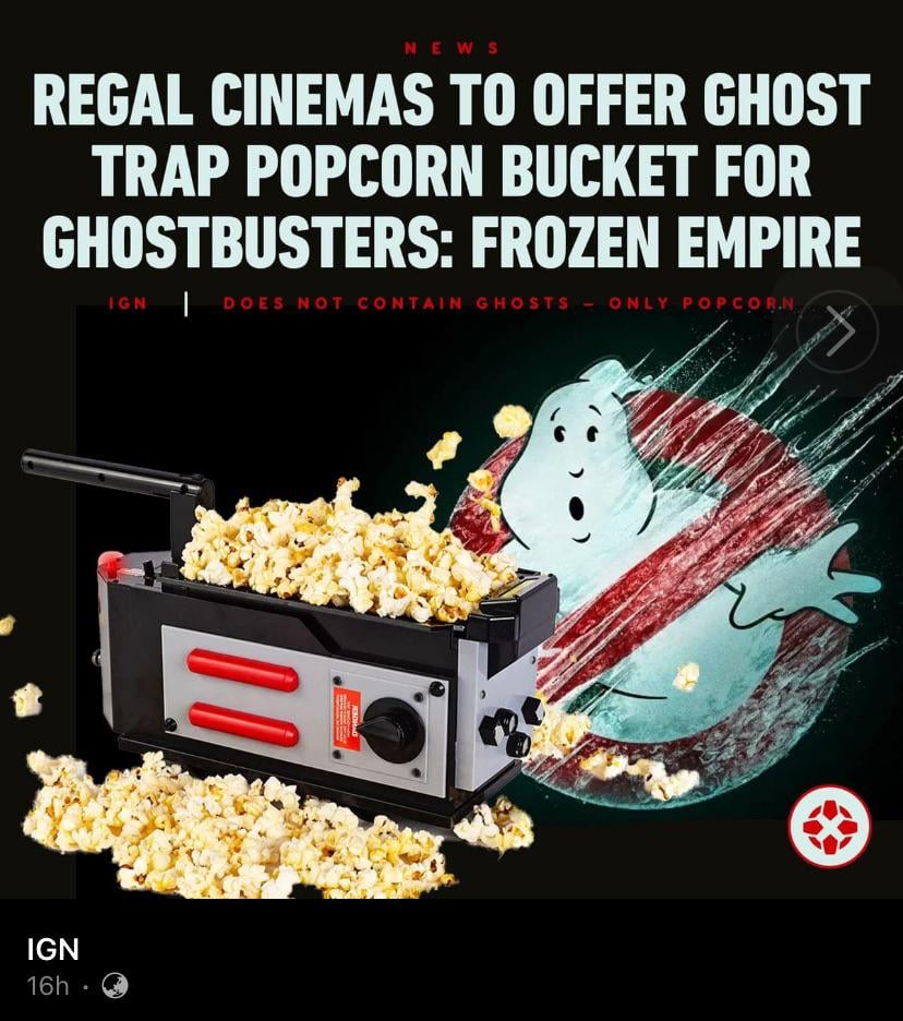 If you thought popcorn bucket technology went too far with Dune: Part 2 ...