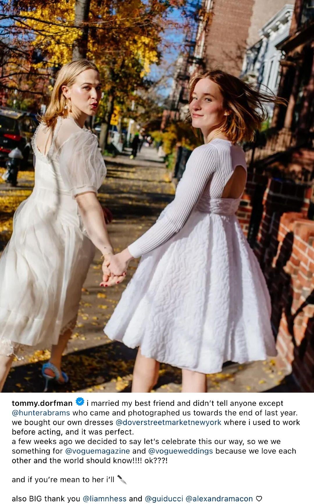 Tommy Dorfman Is Married! The ‘13 Reasons Why’ Alum Eloped with Partner ...
