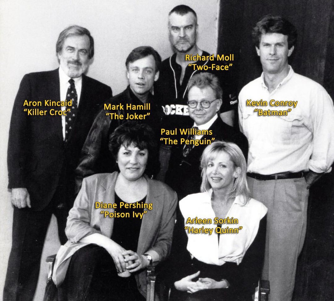 A behind the scenes look at the voice actors of "Batman: The Animated ...