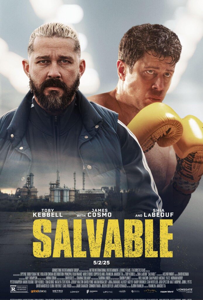 Official Poster for ‘SALVABLE’ starring Toby Kebbell, James Cosmo and ...
