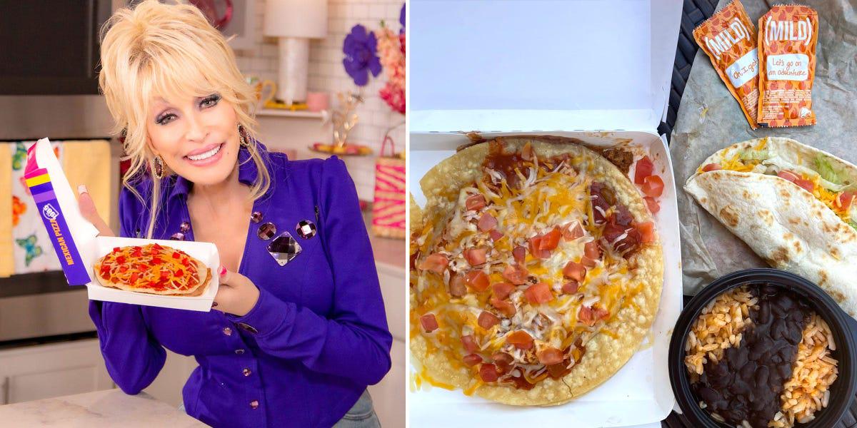 Dolly Parton is a Taco Bell superfan. Her order is: the Mexican Pizza ...