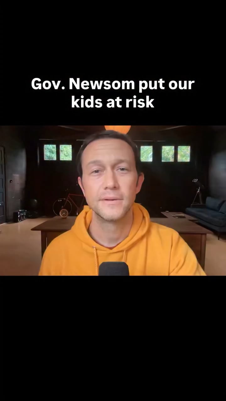 Joseph Gordon-Levitt calls out Gavin Newsom for vetoing an AI chatbot ...