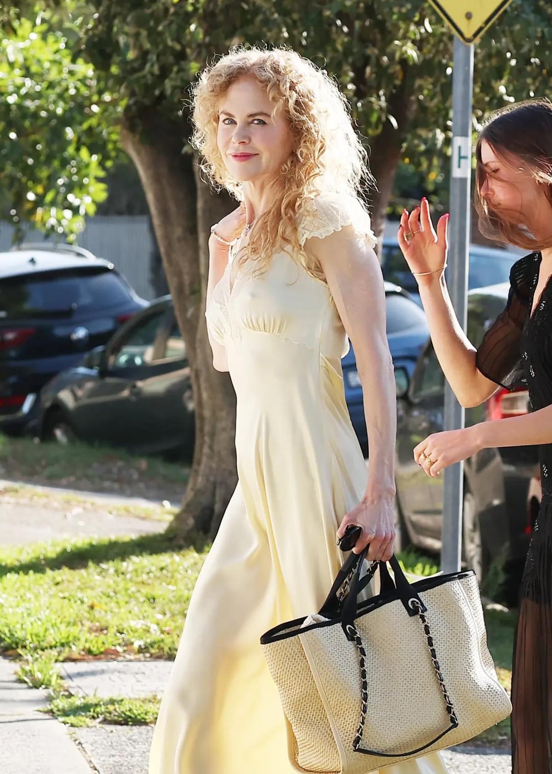 Nicole Kidman in Sydney, Australia attending a Christmas party with her ...