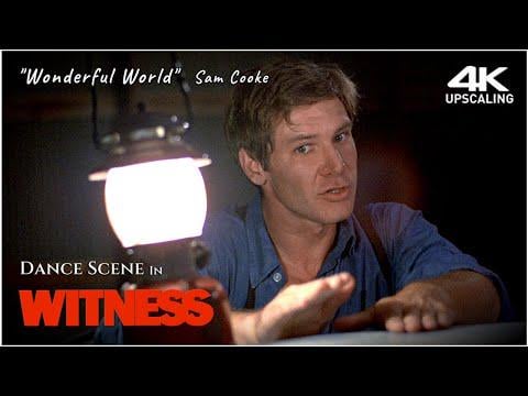 Witness (1985, dir. Peter Weir) John Book (Harrison Ford) and Rachel ...