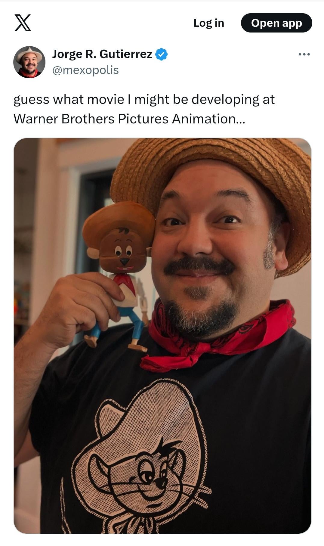 Jorge R. Gutierrez (“El Tigre”, “The Book of Life”) teases a Speedy ...