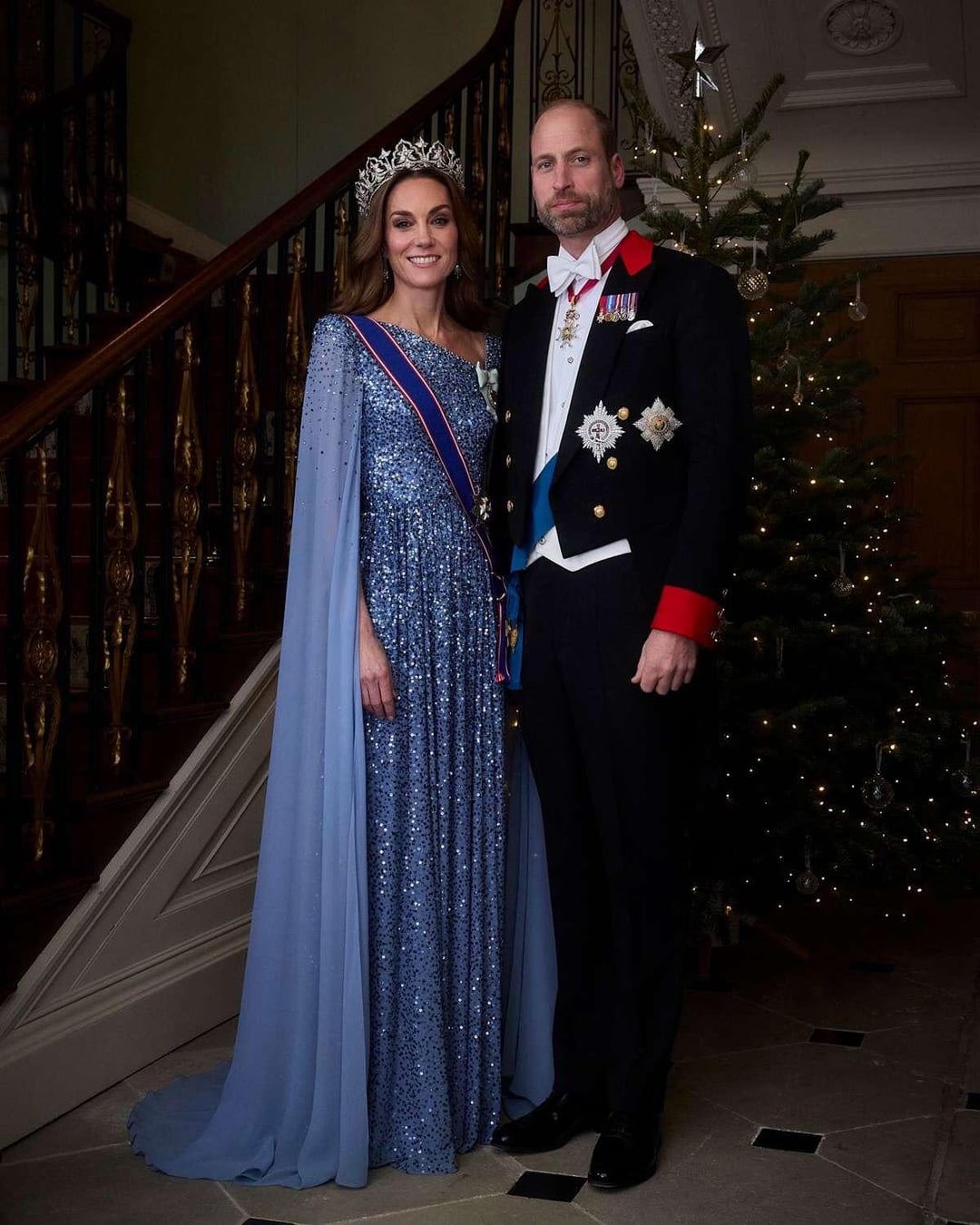 Prince William and Princess Kate at tonight’s German state banquet - F*XOXO