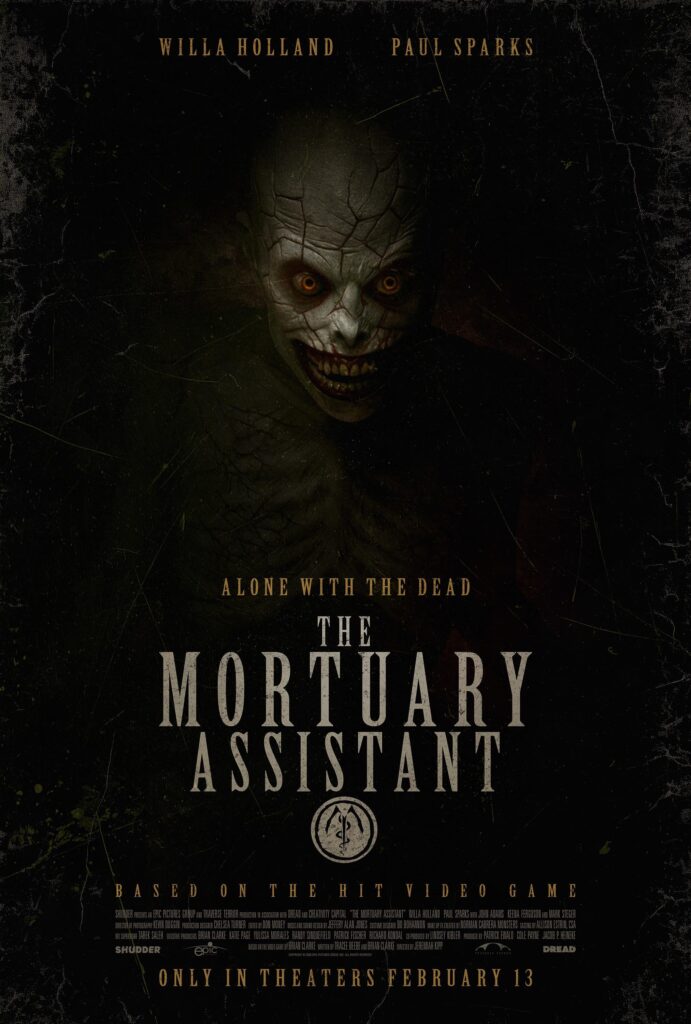 Official Poster for 'The Mortuary Assistant' - Follows Rebecca Owens, a ...