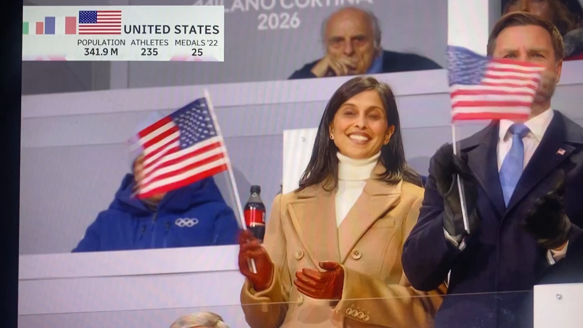 VP JD Vance and his wife Usha are boo'd at the opening Olympics ...